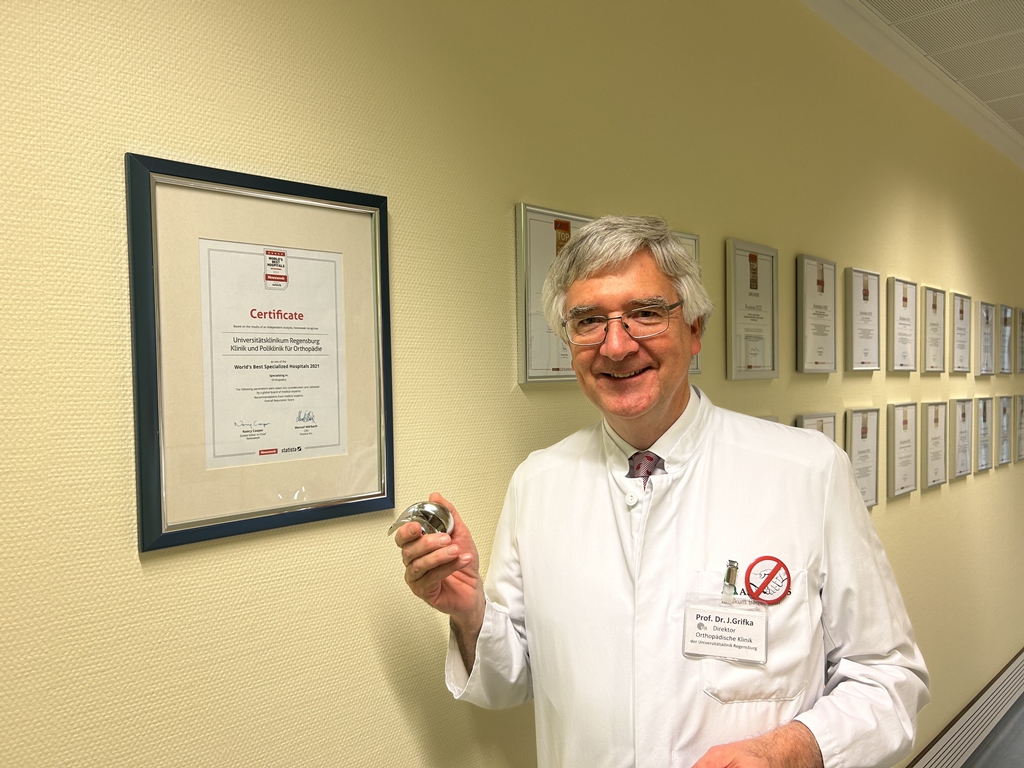 Professor Joachim Grifka verabschiedet sich aus Bad Abbach ...